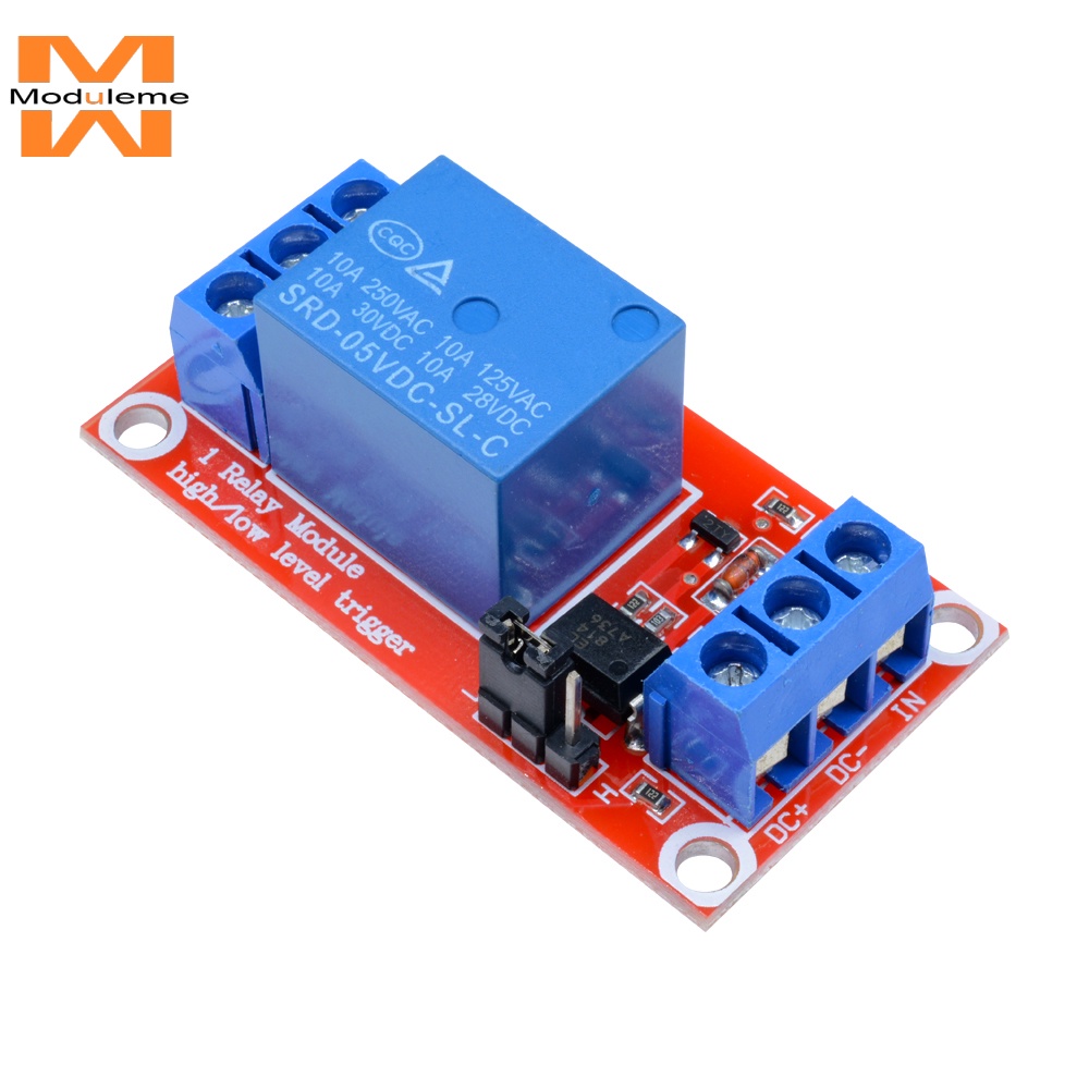 DC 5V Relay Module 1 Channel Relay Switch Relay Board with Optocoupler ...