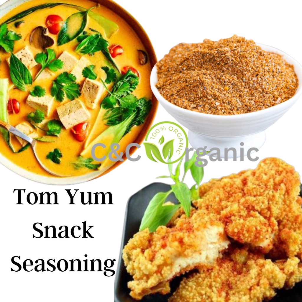 Thai Tom Yum Snack Seasoning 1KG BORONG WHOLESALES 批发 冬阴功调味料 Serbuk Tom ...