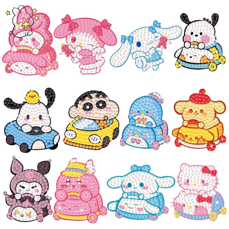 DIY Children Handmade Diamond Stickers Concentration Training ...
