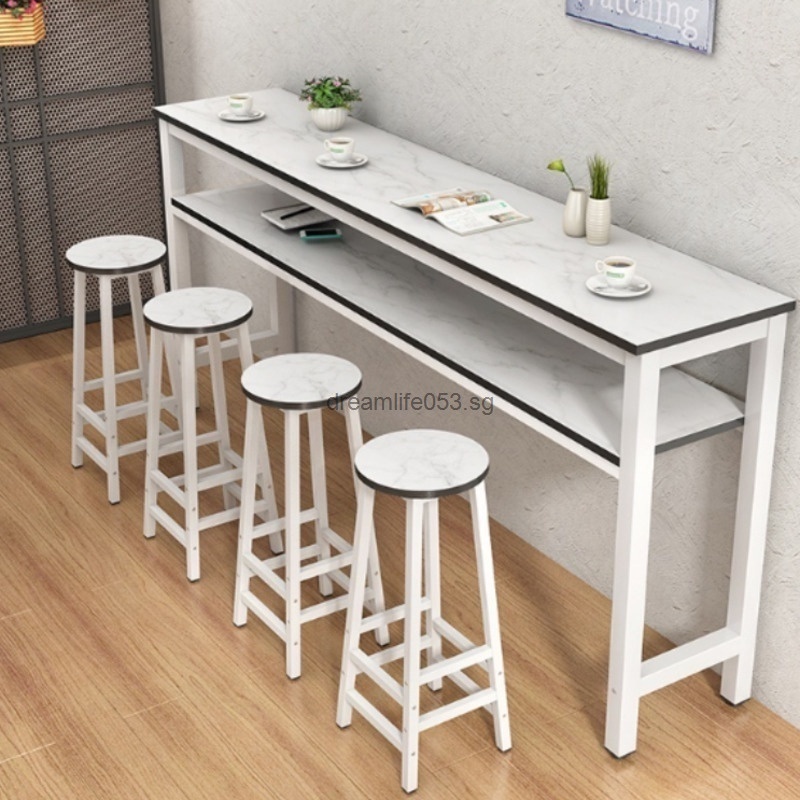 160*40*100 Bar table household high table restaurant coffee and milk ...
