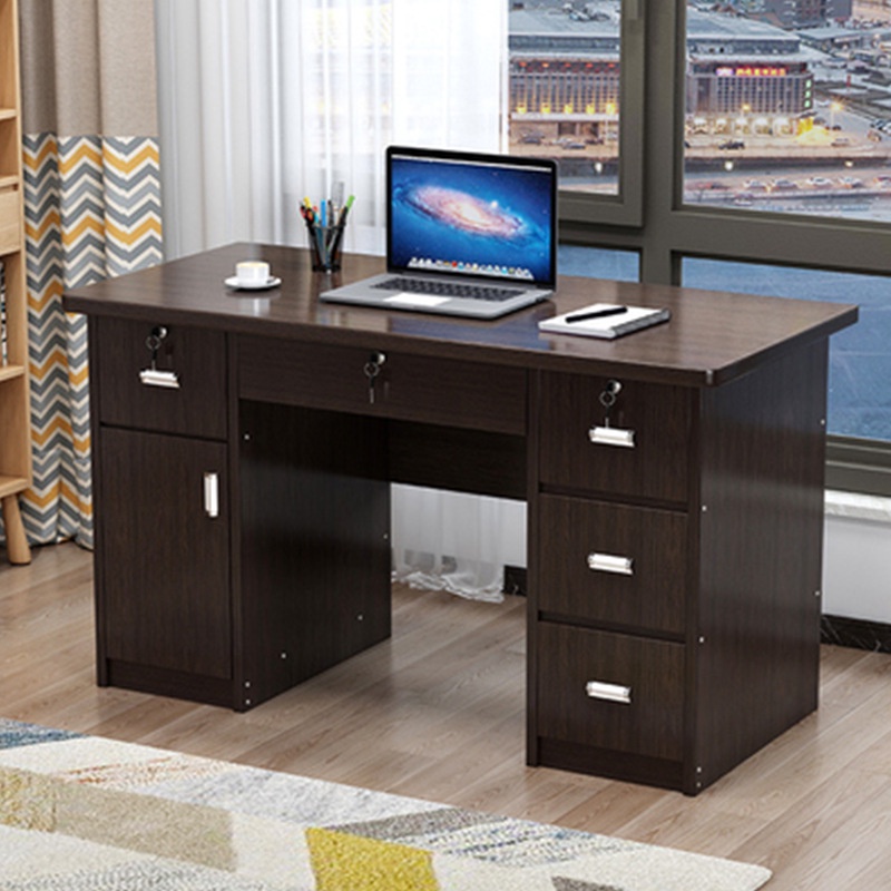 Computer Desk with Cabinet Home Plate Desk Table 60cm Wide Study Desk ...