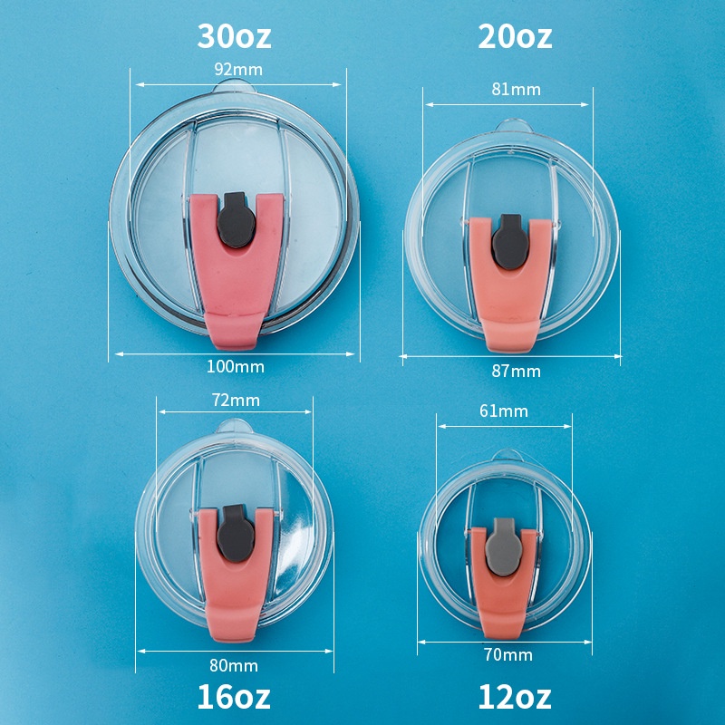 Tumbler Replacement Lids, Spill Proof and Splash Resistant Lid for ...