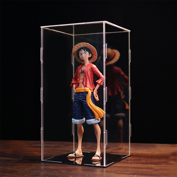 One Piece Hand-Made Model Luffy Zoro Ace Full Set Transparent Acrylic ...