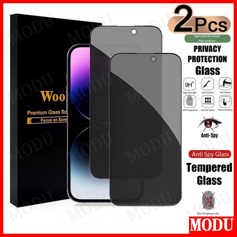 2PCS Anti-Spy Privacy Tempered Glass Samsung Galaxy A05 A05S A14 A15 A14 A13 A12 A54 A51 A31 ...