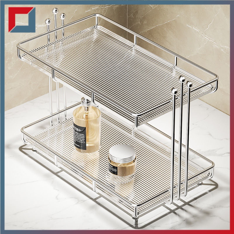 Acrylic storage rack bathroom restroom restroom washbasin cosmetics ...