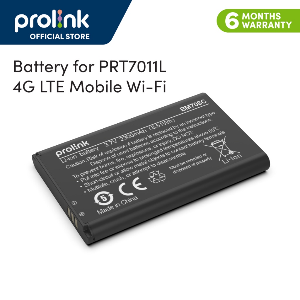 (Battery only) Prolink PRT7011L / DL-7202 / DL-7203E Antenna Smart 4G ...