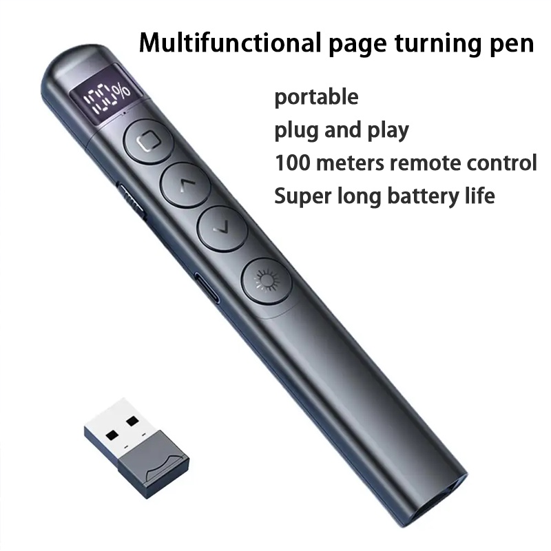 Wireless Presentation Laser Pen Demonstration Clicker/Laser Pointer ...
