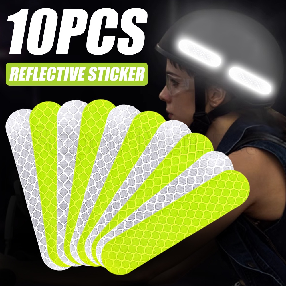 [ Featured ] Motorcycle Helmets Reflective Strips / High Visibility ...