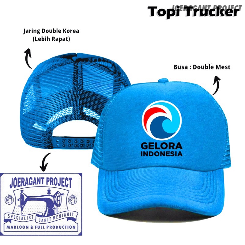 Gelora Indonesia Party Trucker Hat | Shopee Singapore
