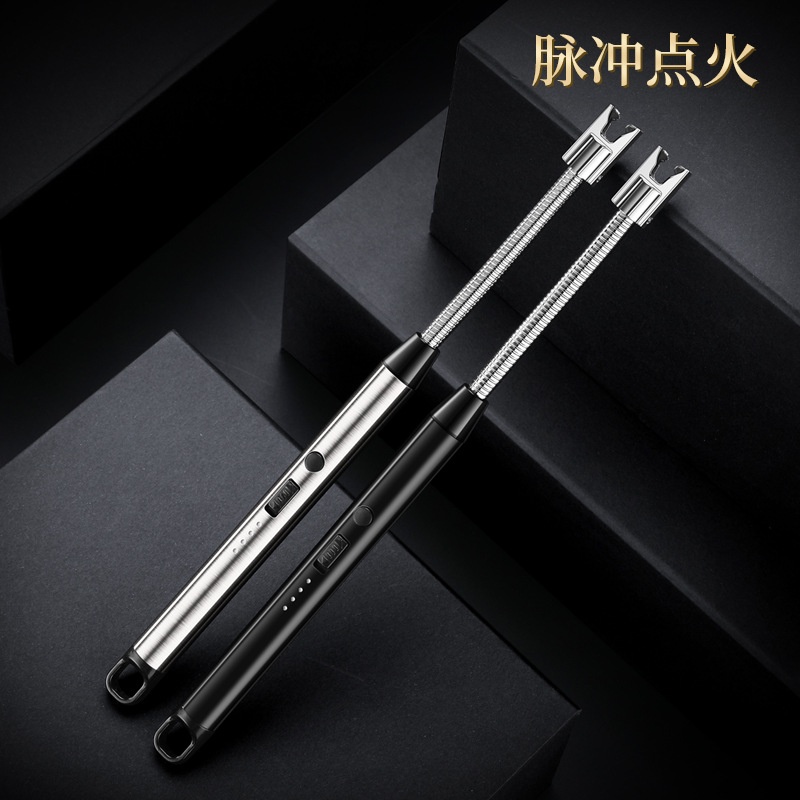 Arc Pulse Burning Torch Kitchen Gas Stove Hose Charging Fire Maker ...