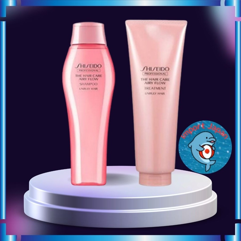 Shiseido Airy Flow Shampoo Treatment Set 250ml | Shopee Singapore