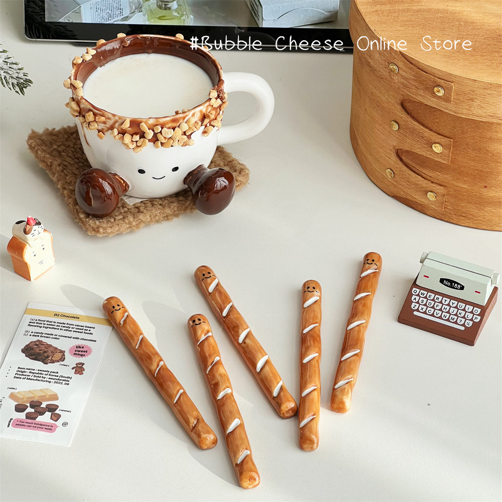2025 New Style Cute Smiley Cartoon Coffee Stirring Rod 13cm Extended ...