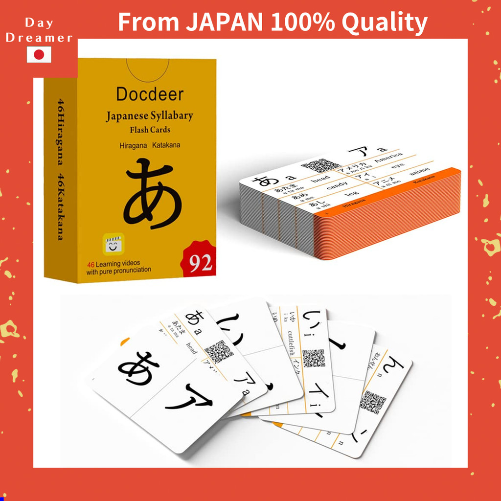 【from JAPAN】 Hiragana and Katakana Alphabet Japanese Flashcards for ...