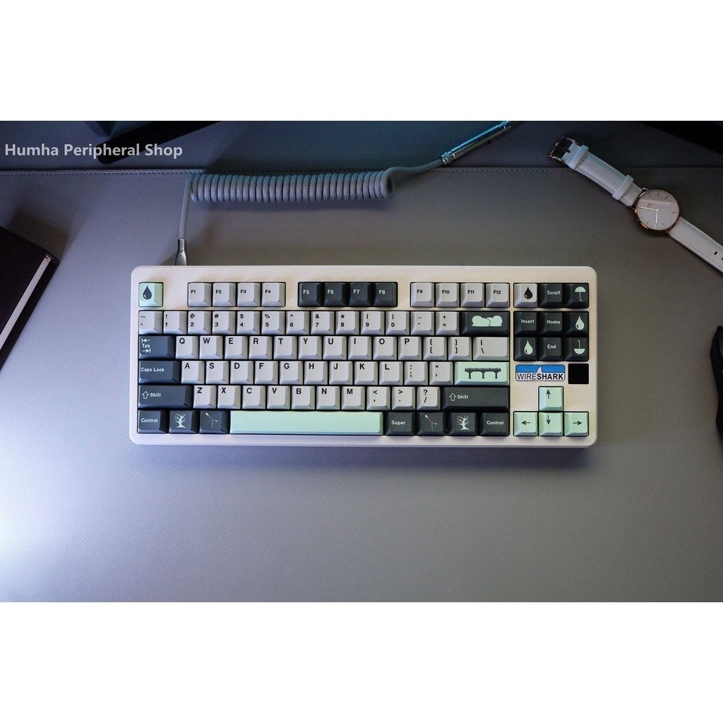 GMK Rainy Day keycap PBT Material Dye-Sublimation Cherry profile ...