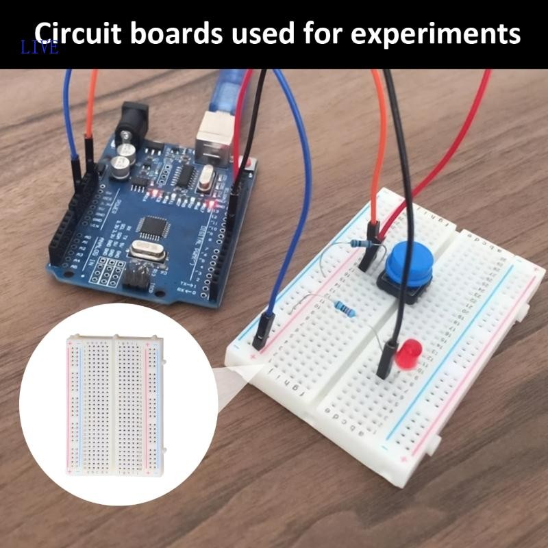 Best 400 Points Solderless Breadboard Universals Test Protoboard 400 ...