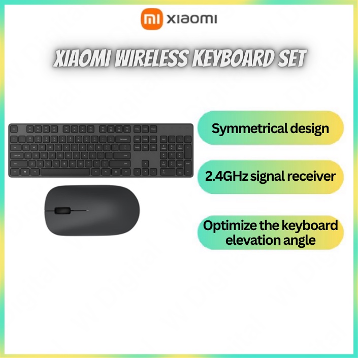 Xiaomi Wireless Keyboard & Mouse Combo Set for Windows One-button ...