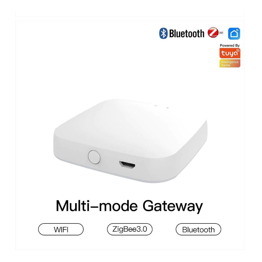 (ZigBee3,BT Mesh,Wifi HUB) (MOES/TUYA SG New 2nd Generation Multi-Mode Smart Home Gateway ZigBee ...