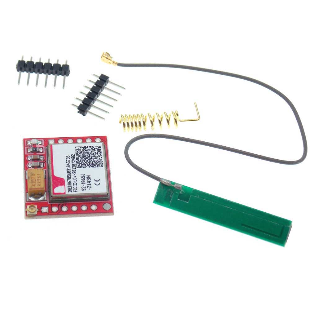 Mini Smallest SIM800L GPRS GSM Module MicroSIM Card Core Wireless Board ...
