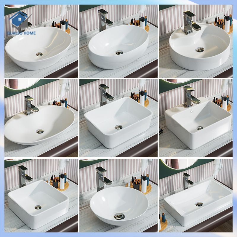 Table basin balcony wash basin small ceramic wash basin small toilet ...