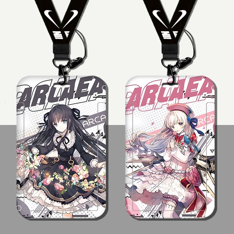 Arcaea ReunionDIY Student ID Card Holder Personal ID Card Case Bank Card Work ID Card Cover ...