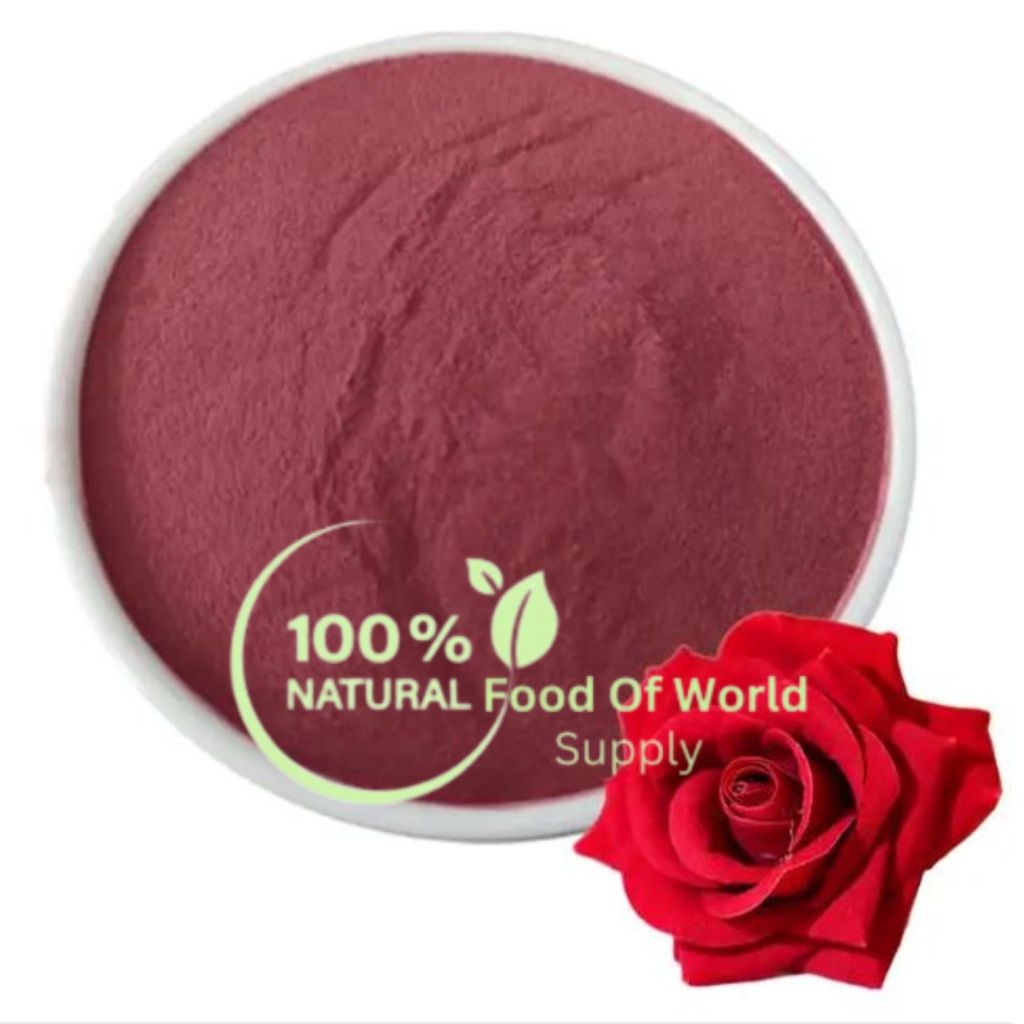 Premium Rose Powder Organic Natural Rose Powder 250g Edible Rose Powder ...