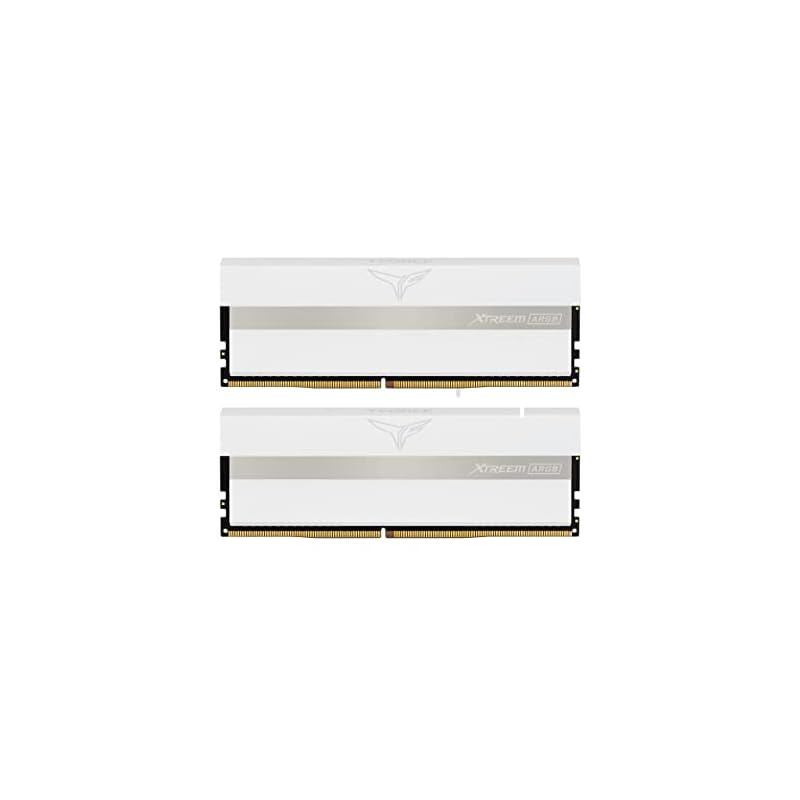 Team ARGB WHITE (Luminescent) DDR4 3600Mhz (PC4-28800) 8GBx2 (16GBkit ...