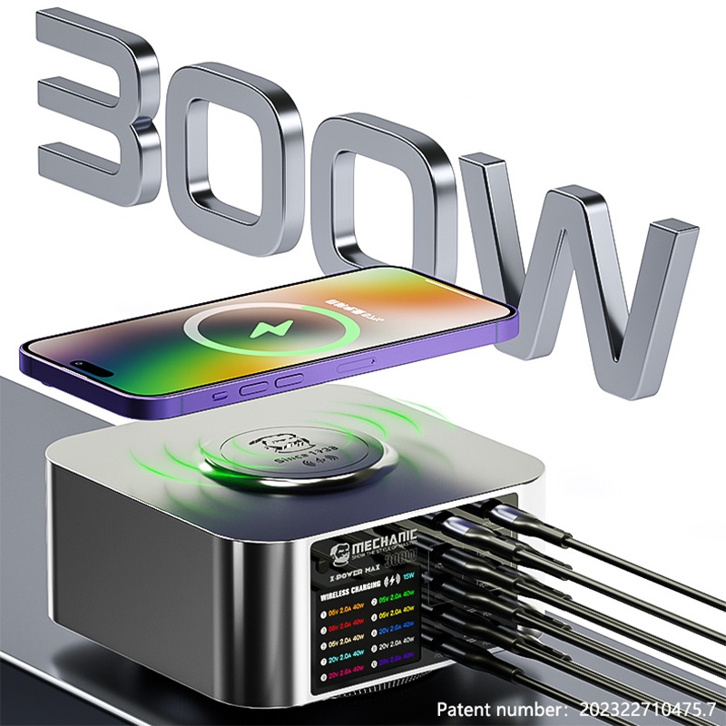 MECHANIC X-Power MAX Wireless Charger PD 150W 200W 300W Smart Charger ...