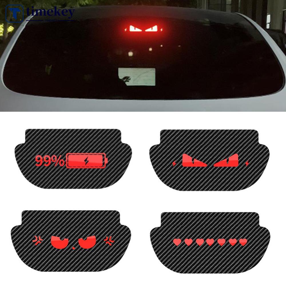 TIMEKEY Car High Mounted Brake Lamp Car Brake Projection Board PVC Soft ...