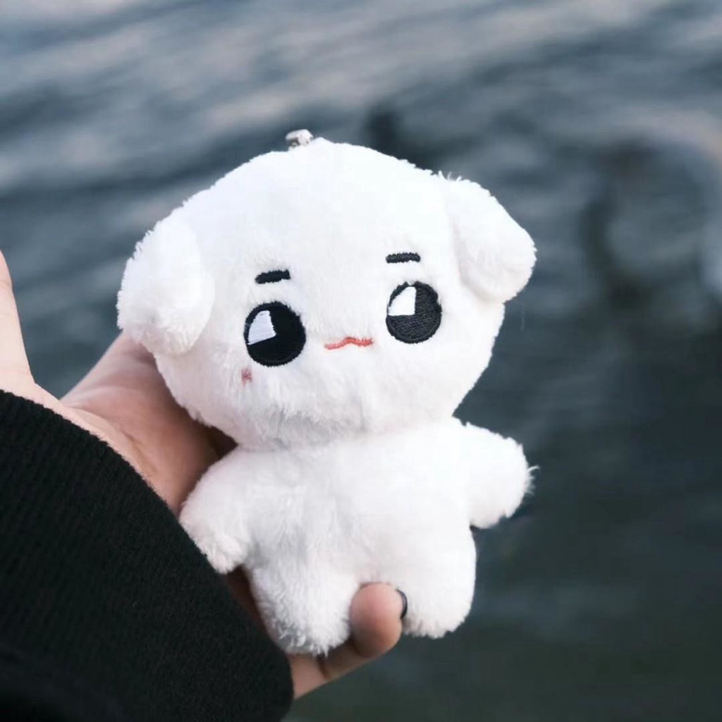 Kpop Idol NCT Tyongya Plush Doll Stuffed White Puppy | Shopee Singapore