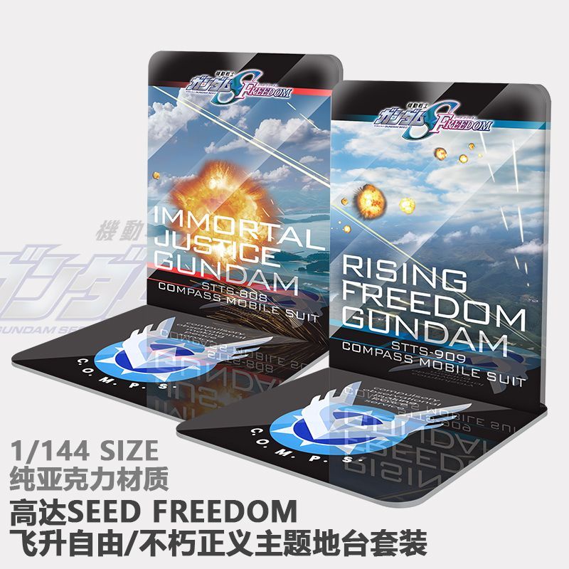 ((Model Not Included) Acrylic Display Platform Suitable for GUNDAM 1/ ...
