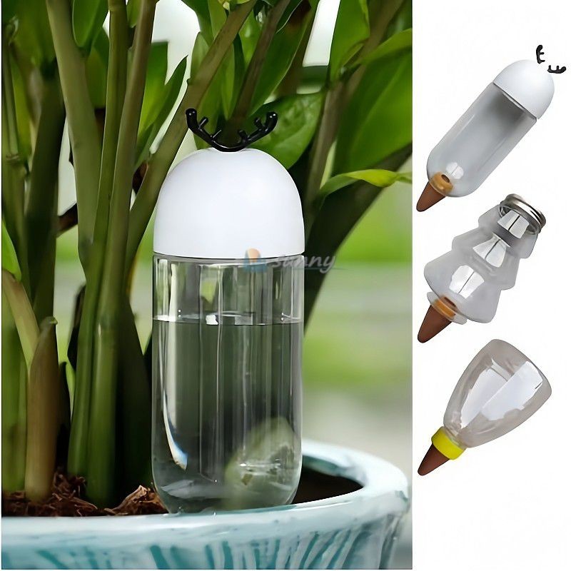 ⚡ 500ml Garden Automatic Watering Kit Self Watering Tool Indoor Drip ...