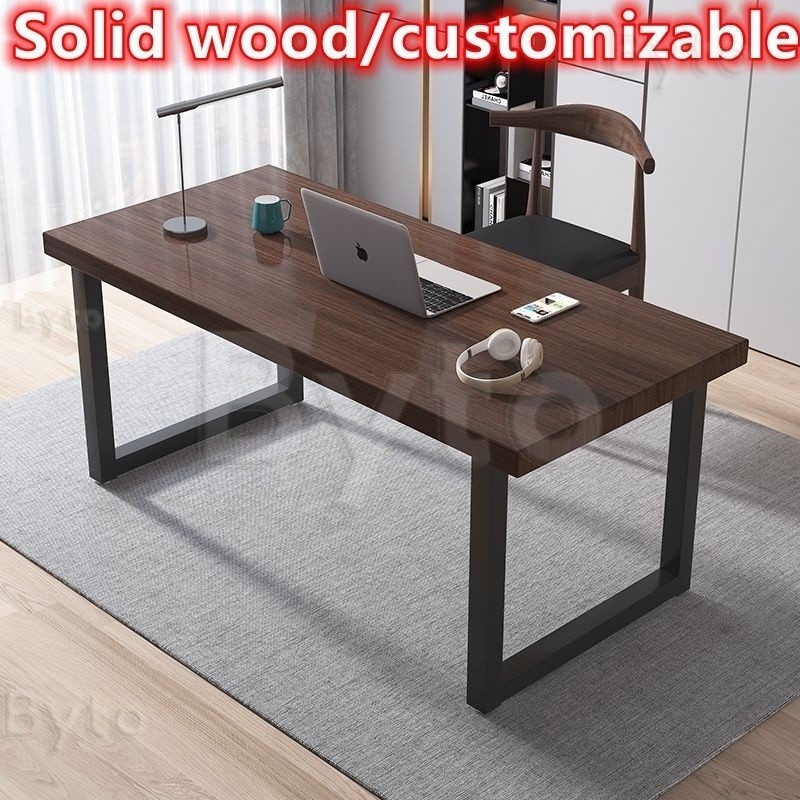 Byto [Free Delivery] Solid Wood Nordic Study Desk Computer Home Bedroom ...