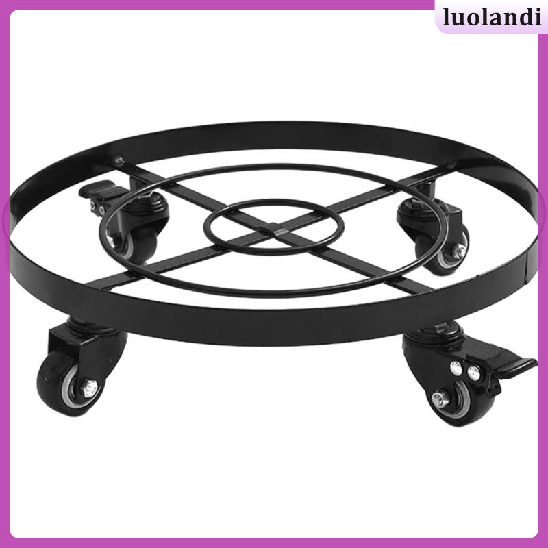 Plant Dolly with Caster Flowerpot Tray Wheels Stand Base Stands Holder ...