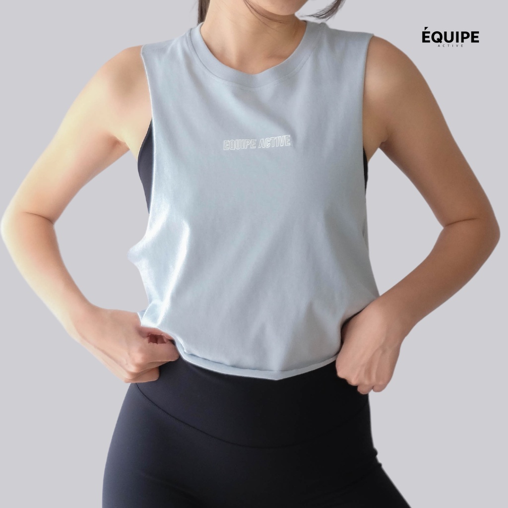 Equipe Active Essential crop Tank Equipe Active women's crop singlet ...