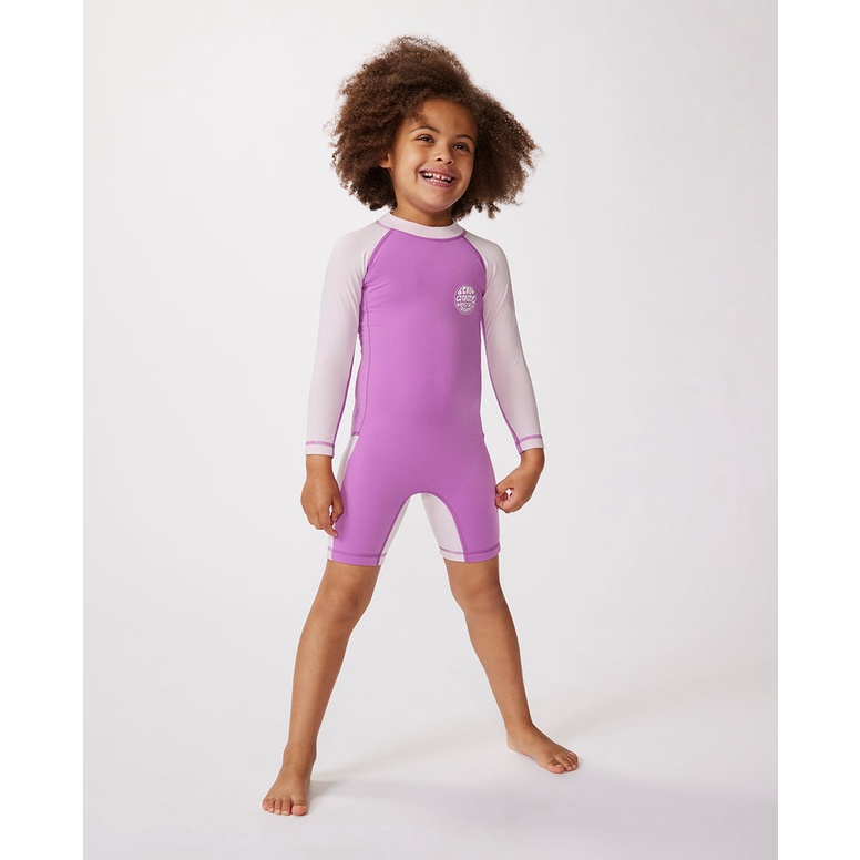 Rip Curl Girl Icons Uv Brushed Surfsuit-Girl 00SJRV | Shopee Singapore