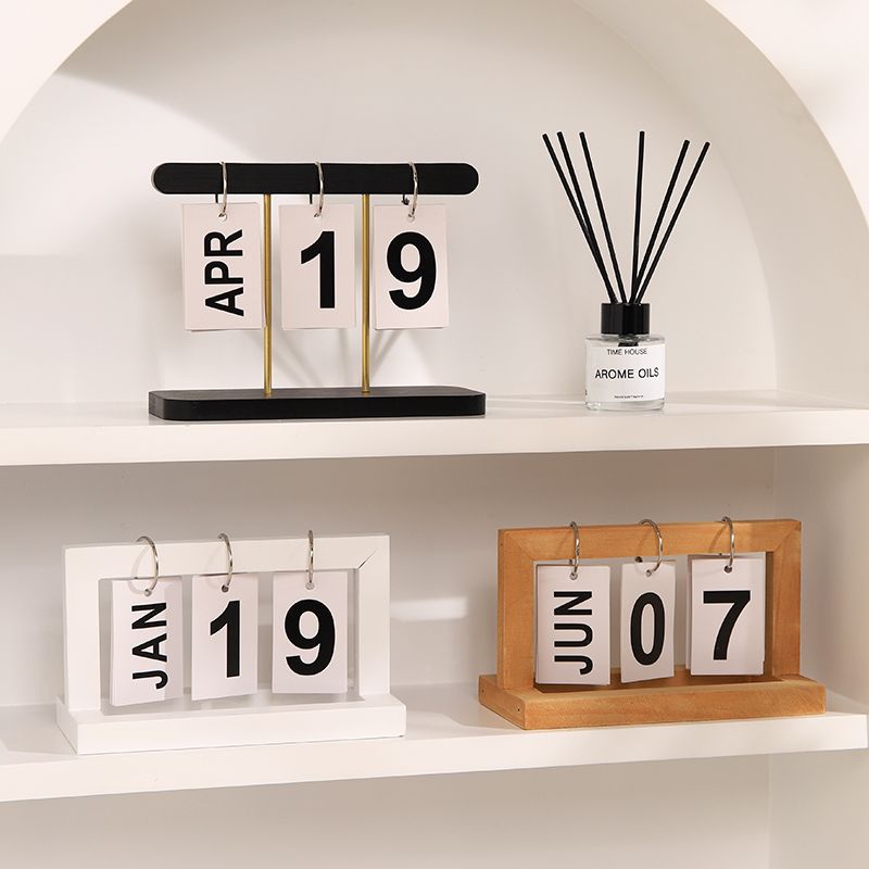 Flip Calendar ins Style Simple Home Study Dormitory Desktop Desk ...