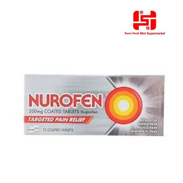 Nurofen Tablet 12s by Soon Hock Supermarket (Chai Chee) | Shopee Singapore
