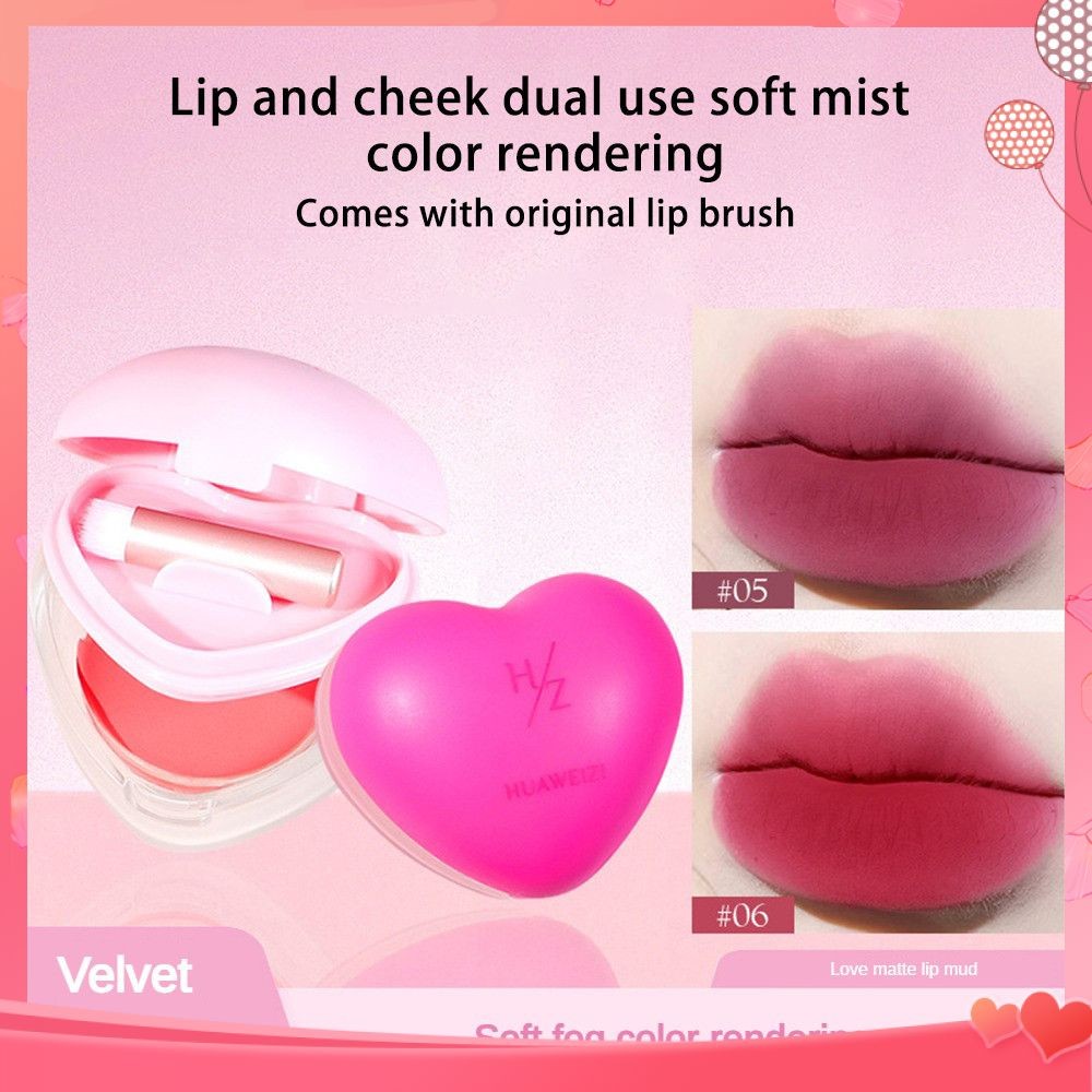 Blush Cream Ingredient Safety Lip Care Student Lipstick Moisturizing ...