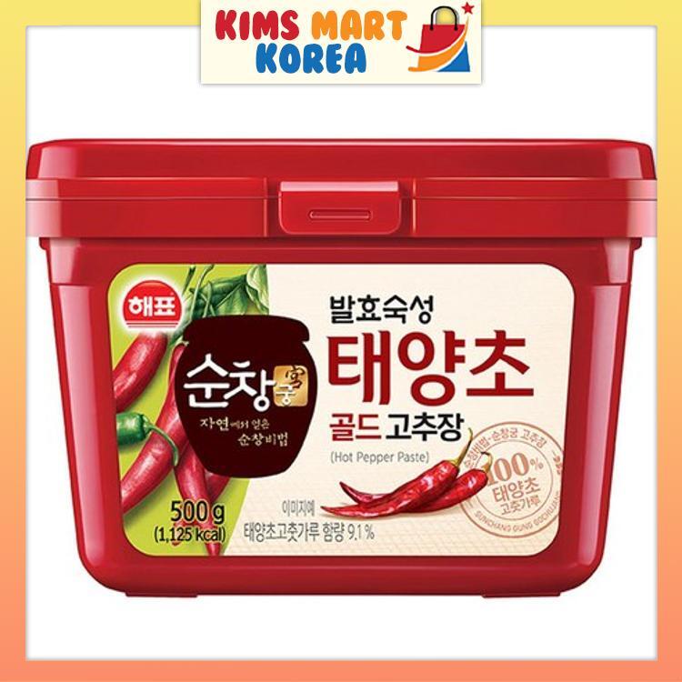 Haepyo Hot Pepper Paste Gold Gochujang Sunchang Korean Food 500g ...