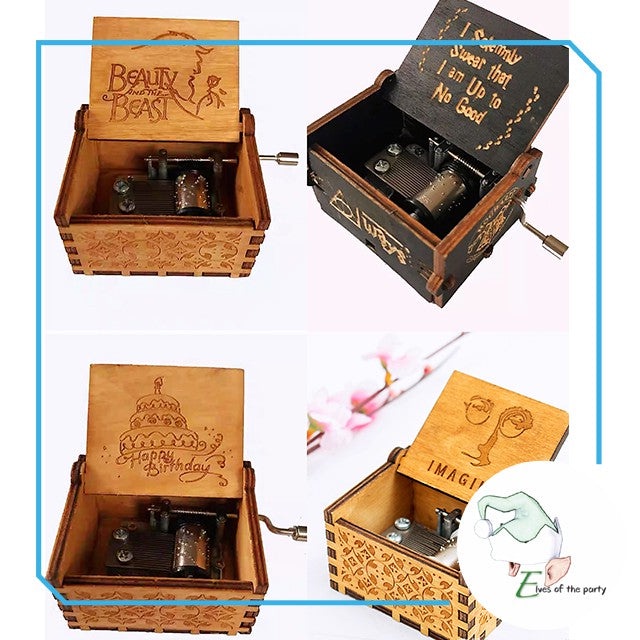 Happy Birthday Musical Box | Beauty and The Beast Music Box | Shopee ...