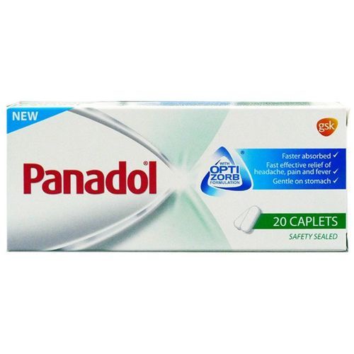 Panadol With Optizorb 20 Caplets | Shopee Singapore