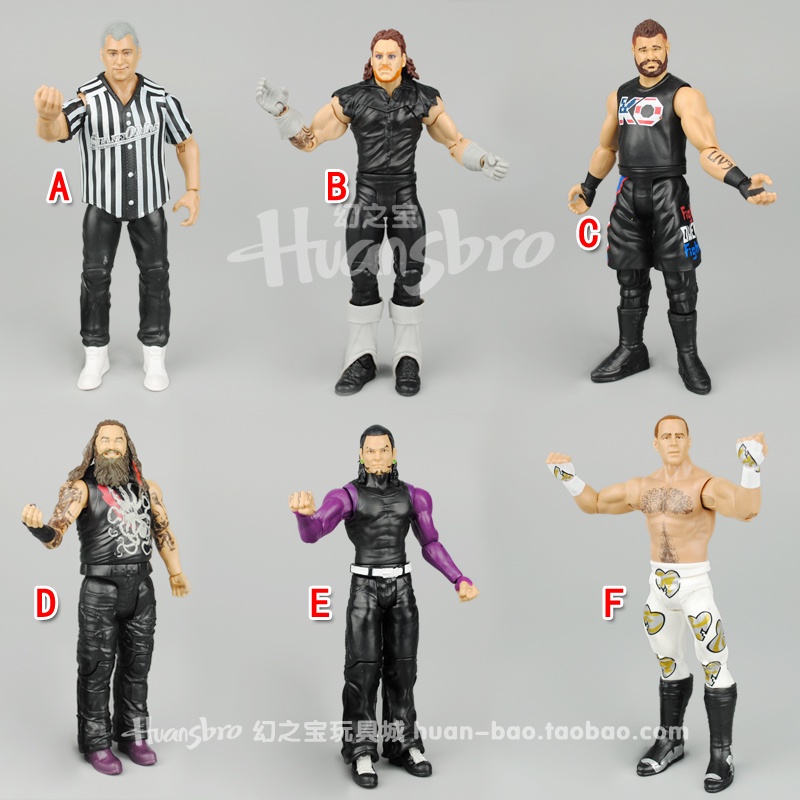 Mattel WWE Wrestler action figure Joint action figure Model Jeff Hardy Prince Burier Whiteart ...