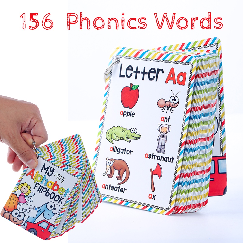 26 Letters Alphabet Flash Cards English Cards For Toddlers Educational ...