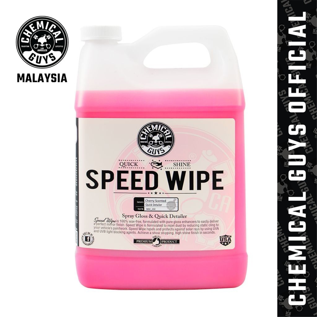 Chemical Guys Speed Wipe Quick Detailer (1 Gallon) | Shopee Singapore
