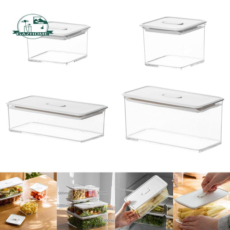 [In Stock] Stackable Clear Fridge Storage Containers with Lids ...