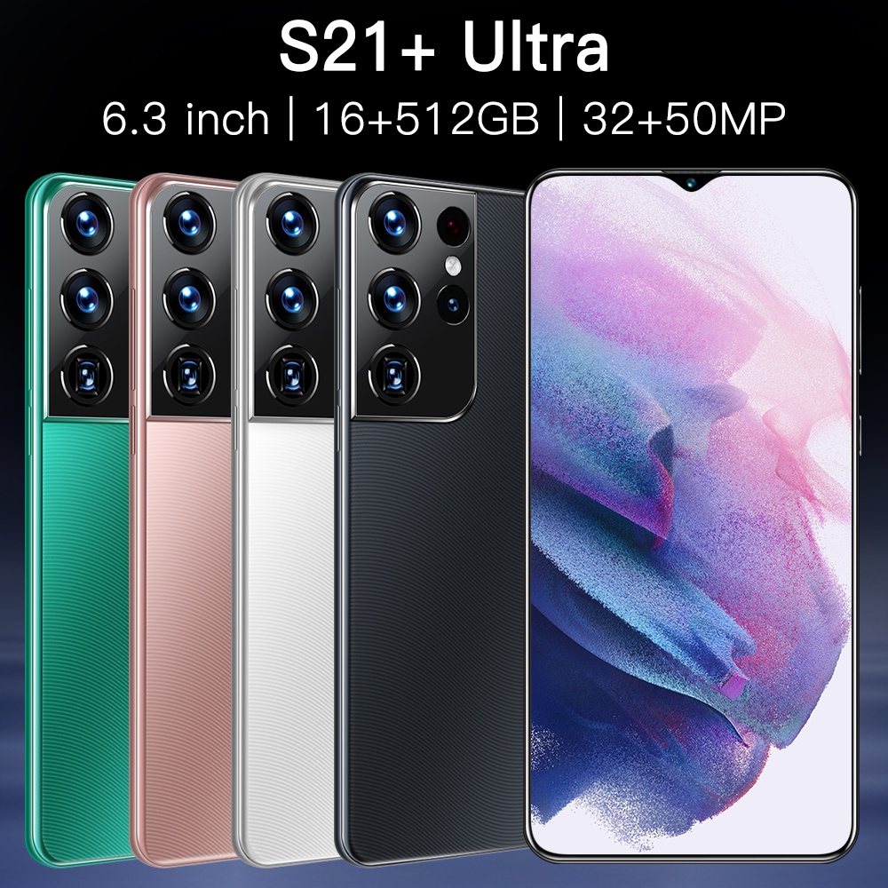 S21+Ultra 5G Face ID Unlocked Smartphone 16GB+512GB Android Dual SIM ...