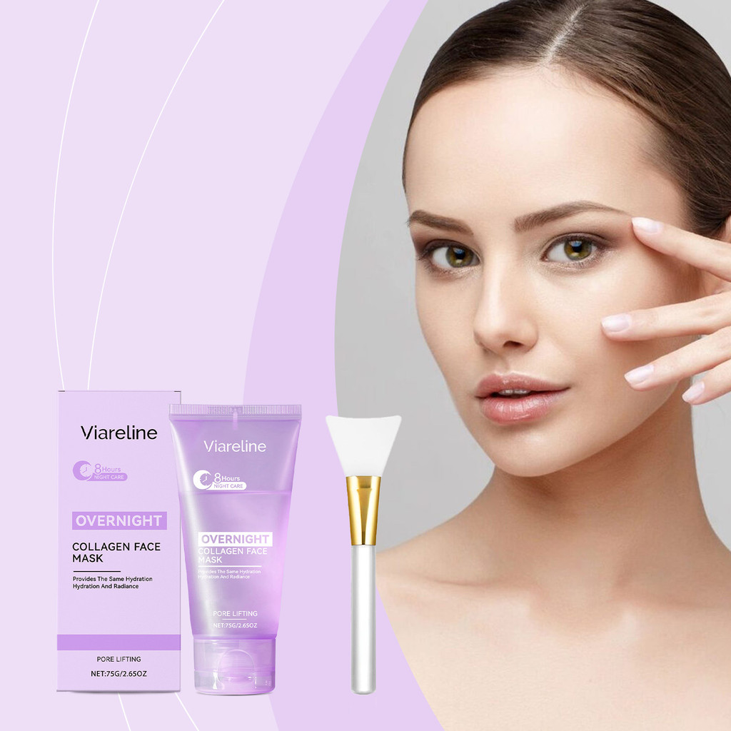 Collagen Night Wrapping Peel Off Mask, Overnight Wrapping Mask Pack ...