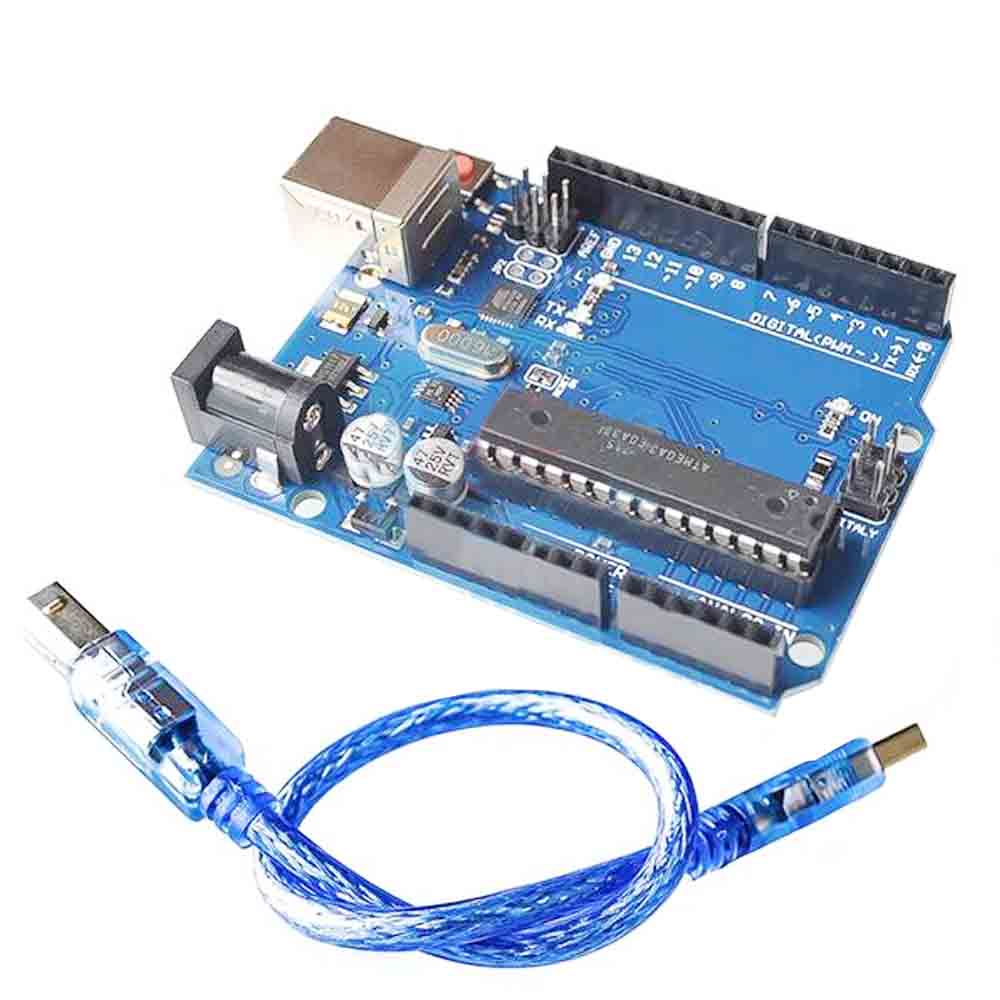 UNO R3 Atmel ATMEGA328P Compatible Board Plug and Play (No need ...