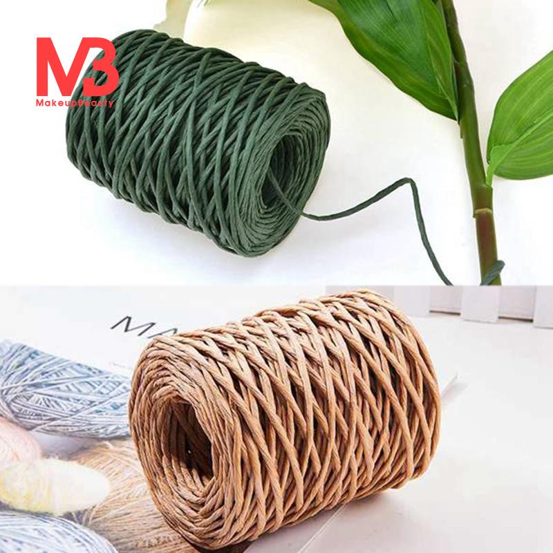 1.0Mm Floral Bind Wire Wrap Twine Handmade Iron Wire Paper Rattan for ...
