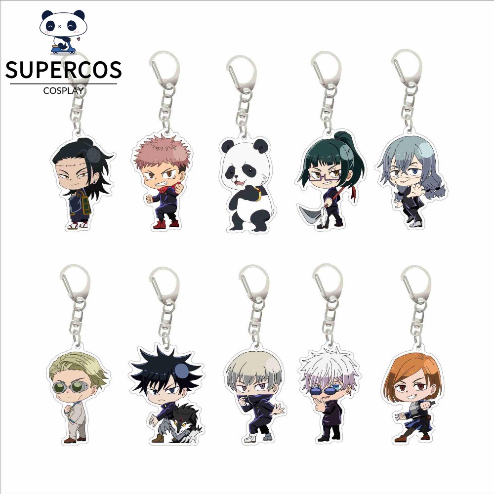 Jujutsu Kaisen Keychain Cute Anime Gojou Gojo Satoru Getou Suguru ...